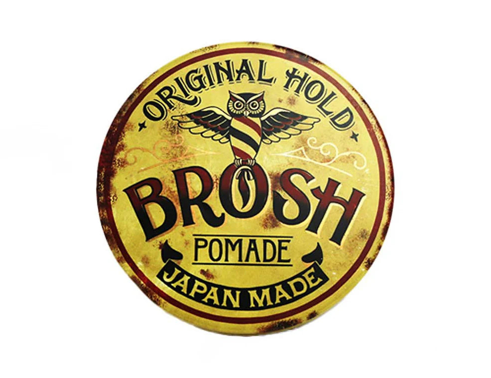 Brosh Original Hold Pomade – Strong Hold Medium Gloss – Your Barber Connect