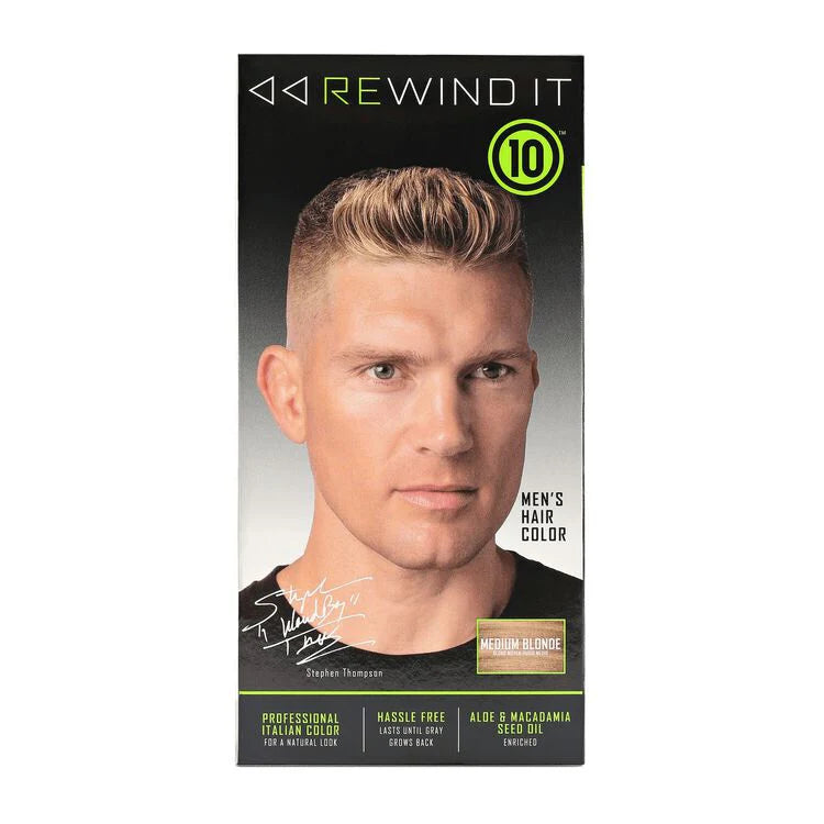 Rewind It Hair Color Medium Blonde – Ammonia-Free 10 Minute Dye – Your ...