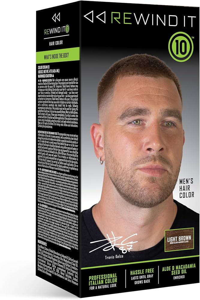 Rewind It Hair Color Light Brown – Ammonia-Free 10 Minute Dye – Your ...