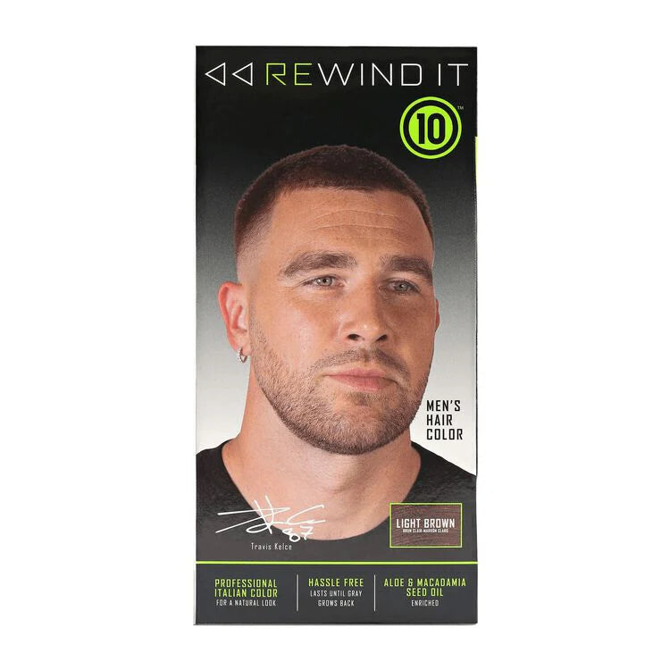 Rewind It Hair Color Light Brown – Ammonia-Free 10 Minute Dye – Your ...
